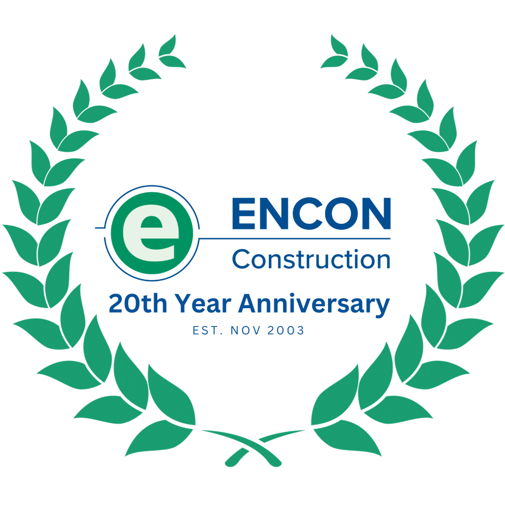 Celebrating 20 Years of Encon Construction! – Encon – The complete ...