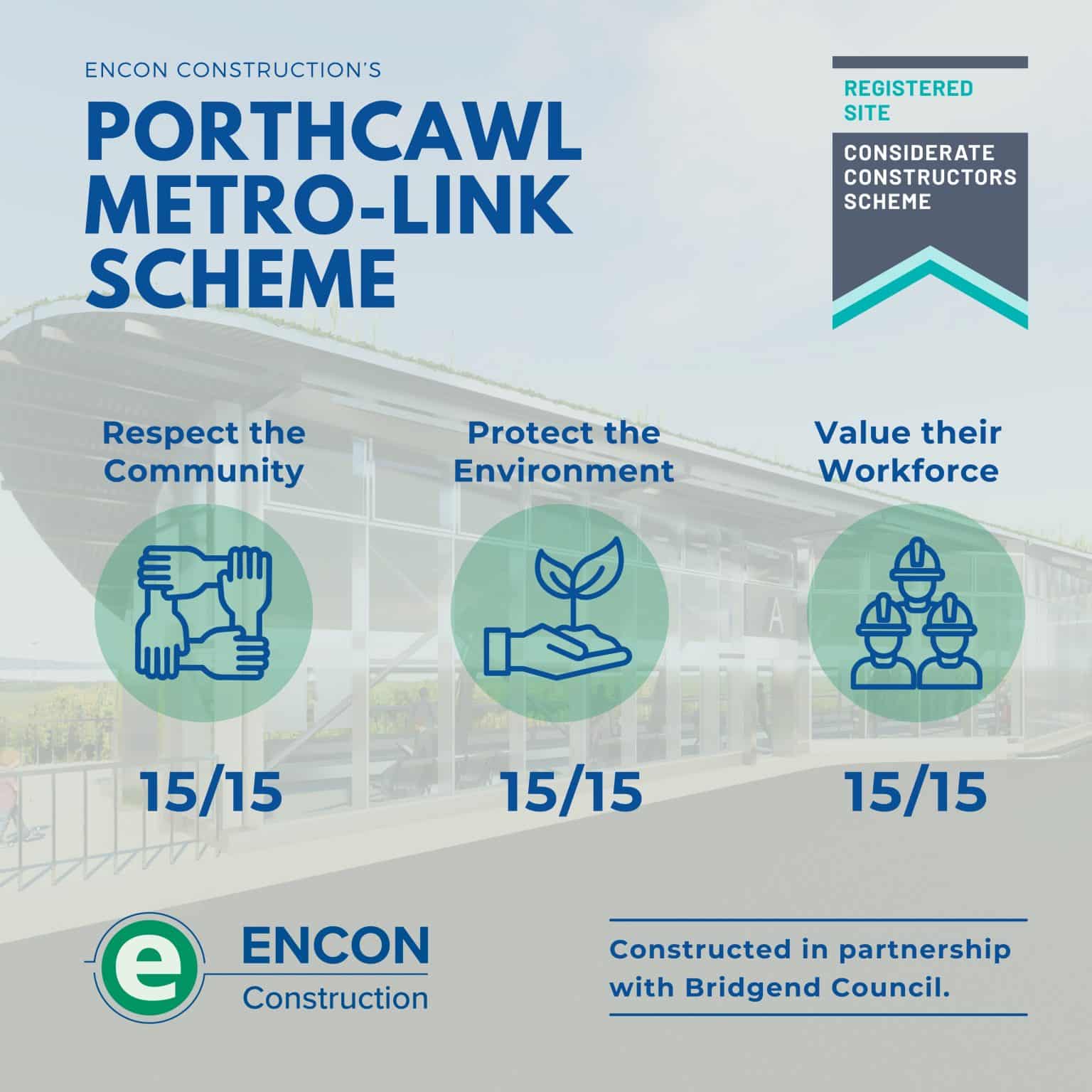 Porthcawl Metro-Link scores full marks for CCS! – Encon – The complete ...